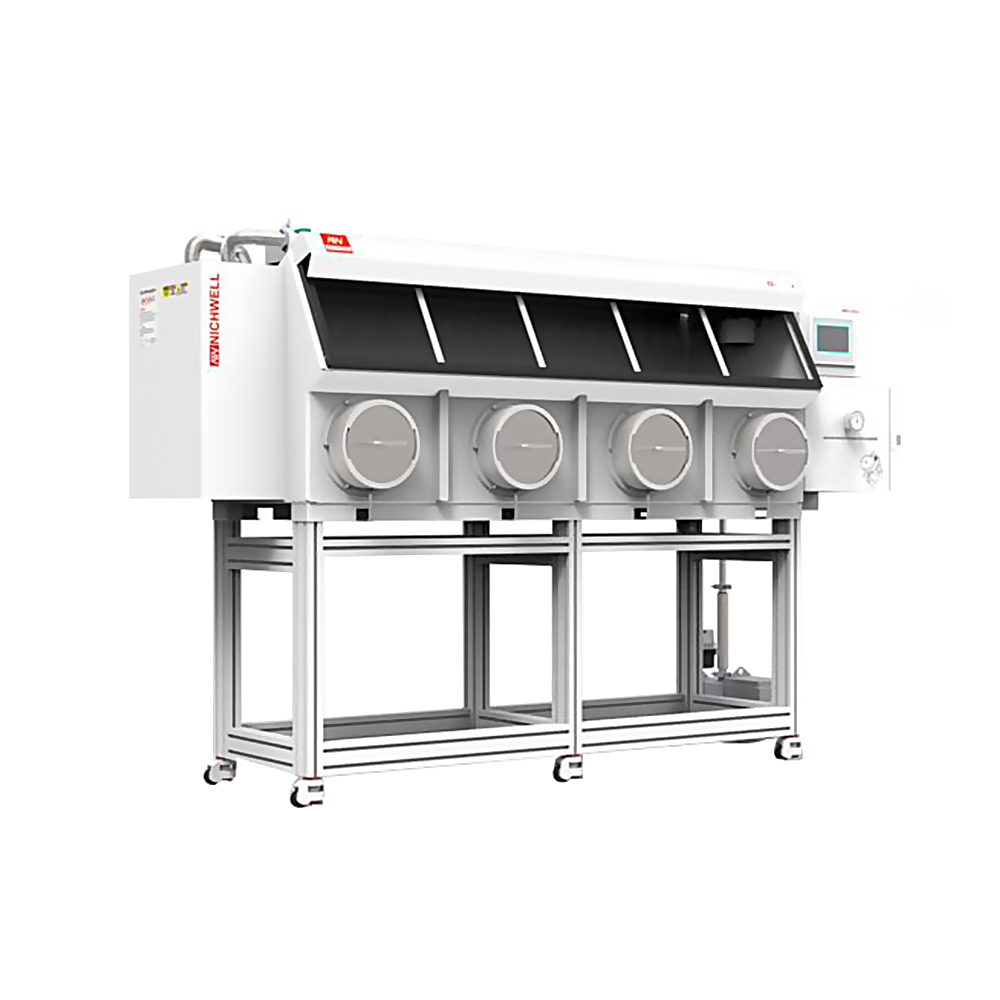 Vacuum Glove Box : α-1800V Vacuum Glove Box With Manual Operation Purging